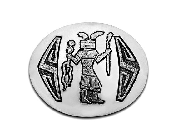 VTG Navajo Signed Bernice Bonney Rain Dancer .925 Sil… - Gem