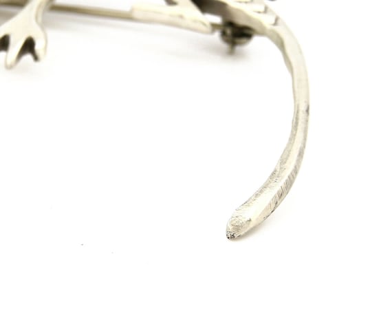 Navajo Lizard Brooch Pin 925 Sterling Silver Multi St… - Gem