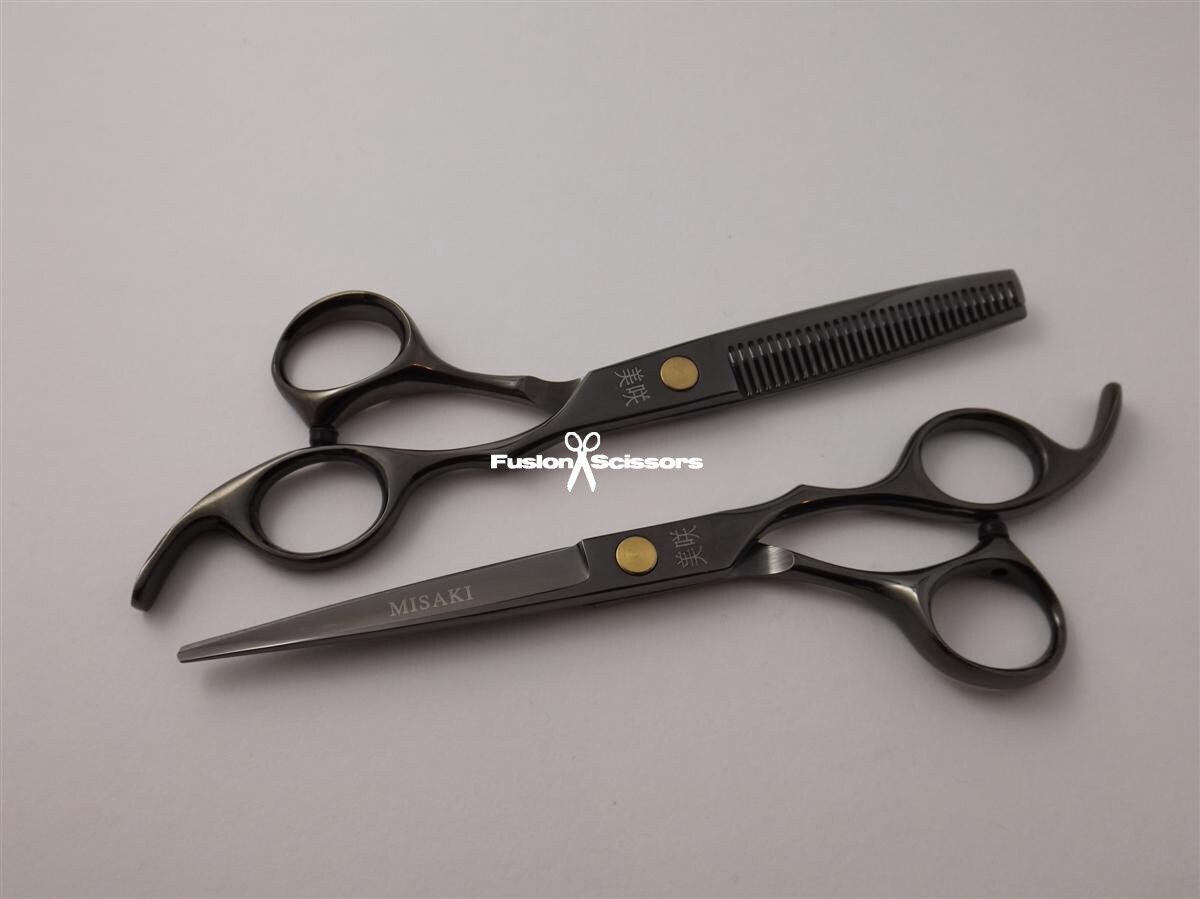 Misaki Hair Scissors Set Thinning&cutting 6.0 With Case and Cutting ...