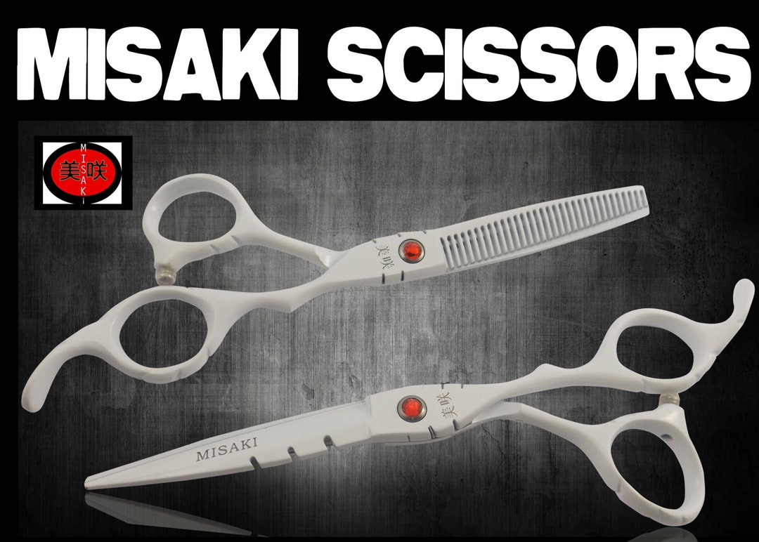 Misaki Hair Scissors Set Thinning&cutting 6.0 With Case and Cutting ...