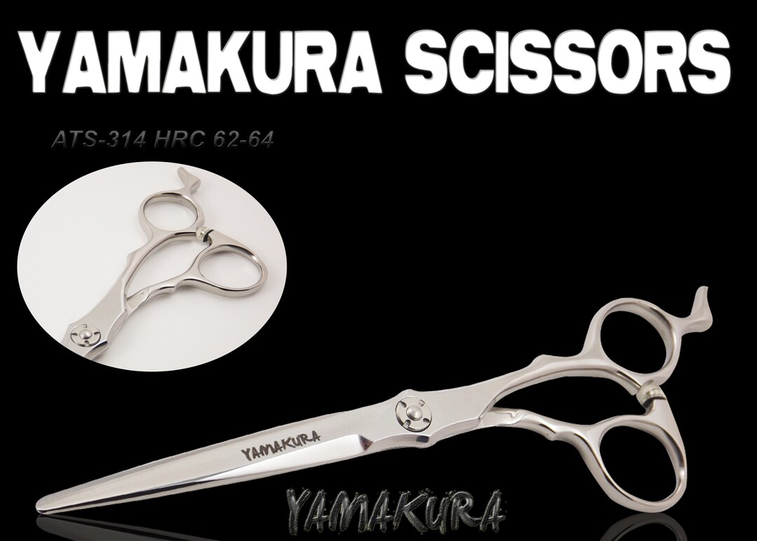 Hairdressers Scissors 6.0 Inch Yamakura With Cloth Oil - Etsy