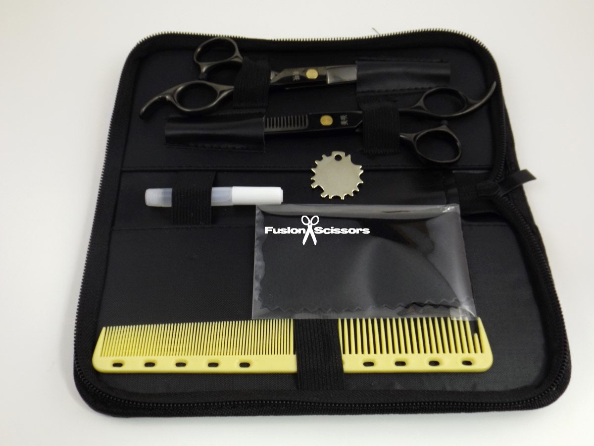 Misaki Hair Scissors Set Thinning&cutting 6.0 With Case and Cutting ...