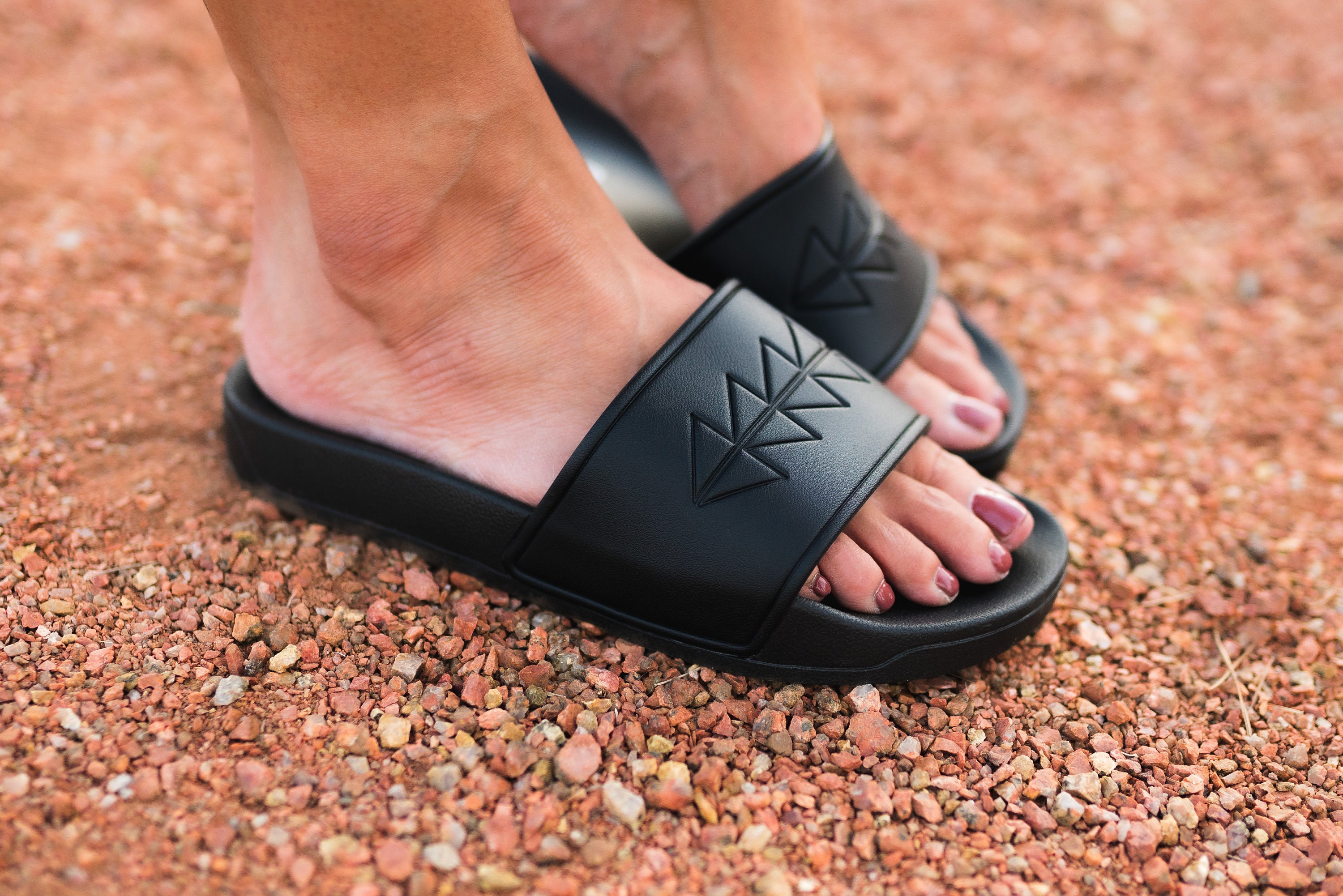 Custom Slides With Sturgeonback Basket Design Embossed - Etsy