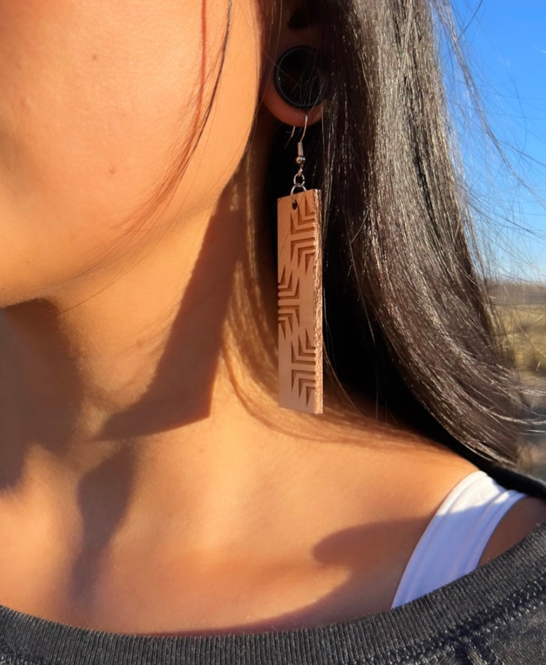 Native American Jewelry-frogfoot Basket Design Earrings - Etsy