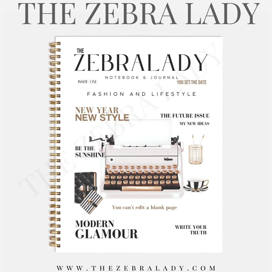 The Zebra Lady Issue One ,magazine Style Notebook Journal Soft Cover 8. ...