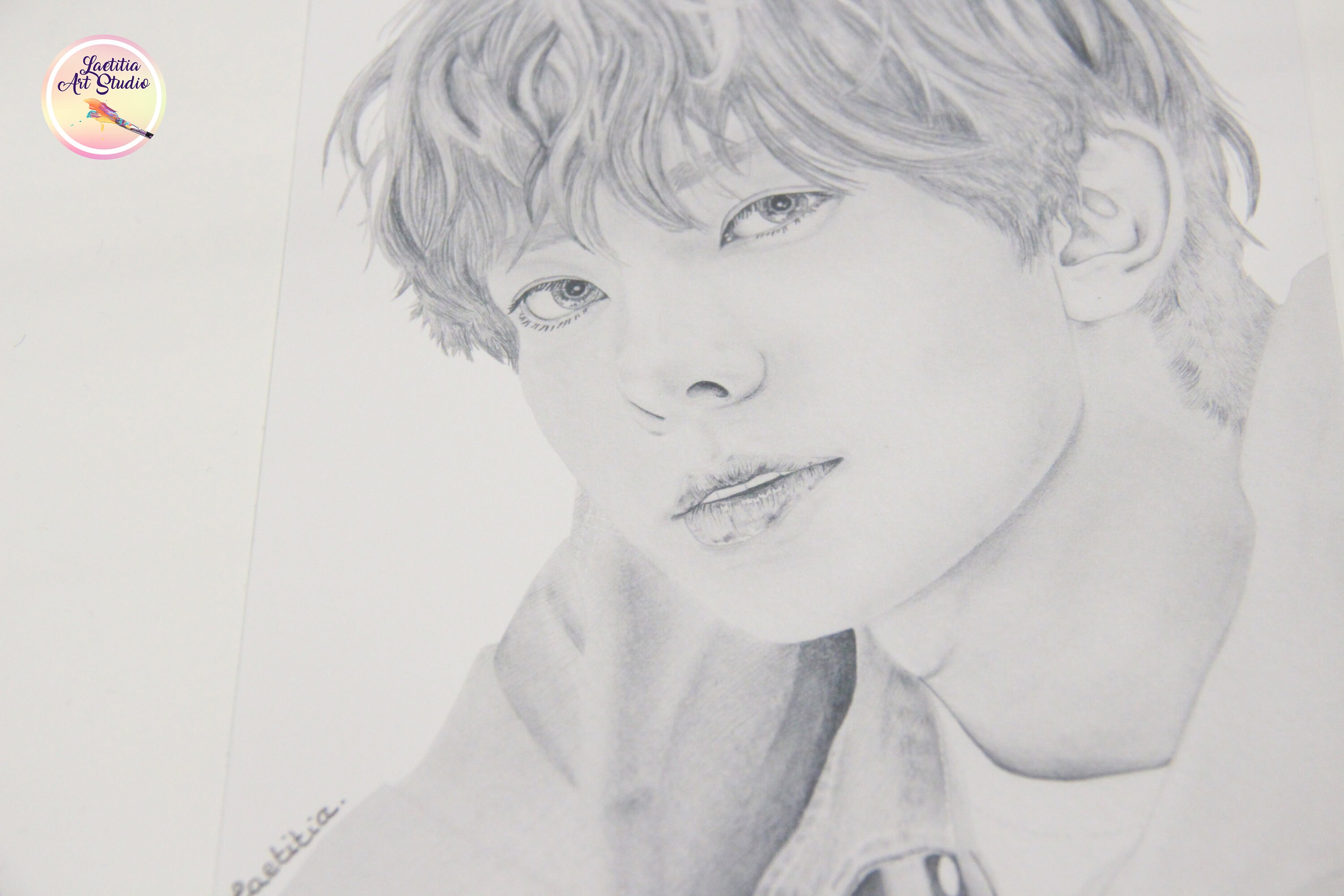 Enhypen Lee Heeseung Art Print Pencil Drawing Fanart Kpop - Etsy Israel