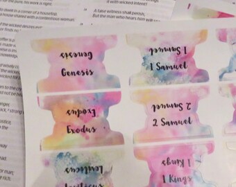 Bible markers | Etsy