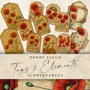Poppy Seed Mini Printables - Etsy