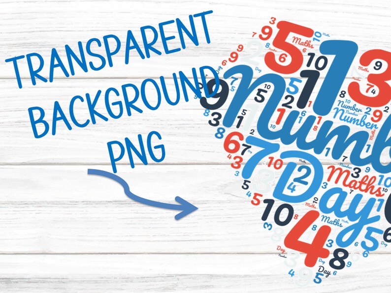 Number Day SVG National Math Day PNG Number Bubble Art Digital Download ...