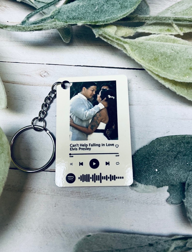 Spotify Song Keychains - Etsy