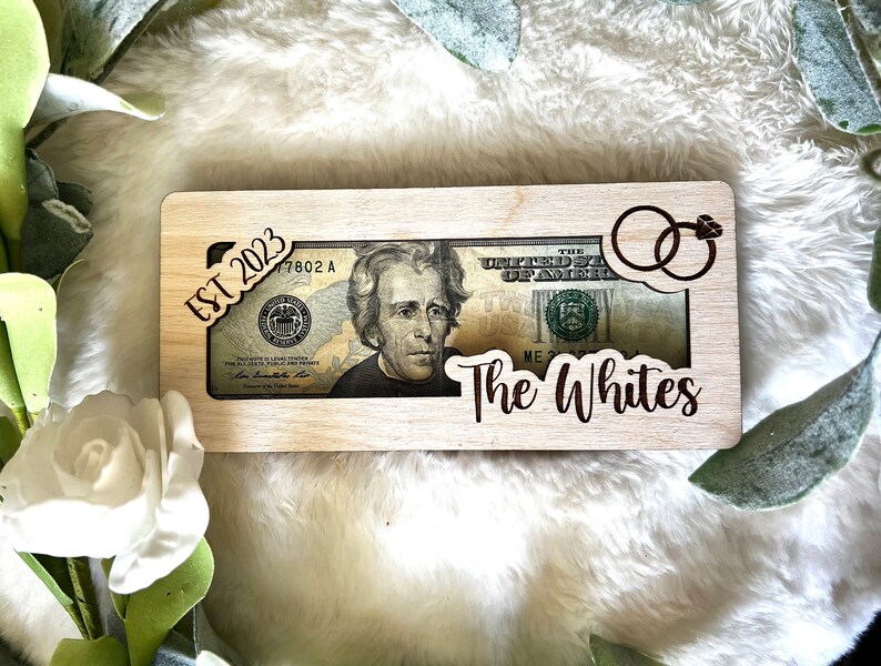 Personalized Wedding Gift Money Holder - Etsy