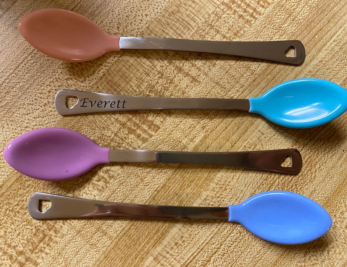 Personalized Engraved Baby Spoon Keepsakes - Etsy