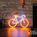 Bicycle LED Neon Sign Choose Your Color Custom Bike Sign - Etsy