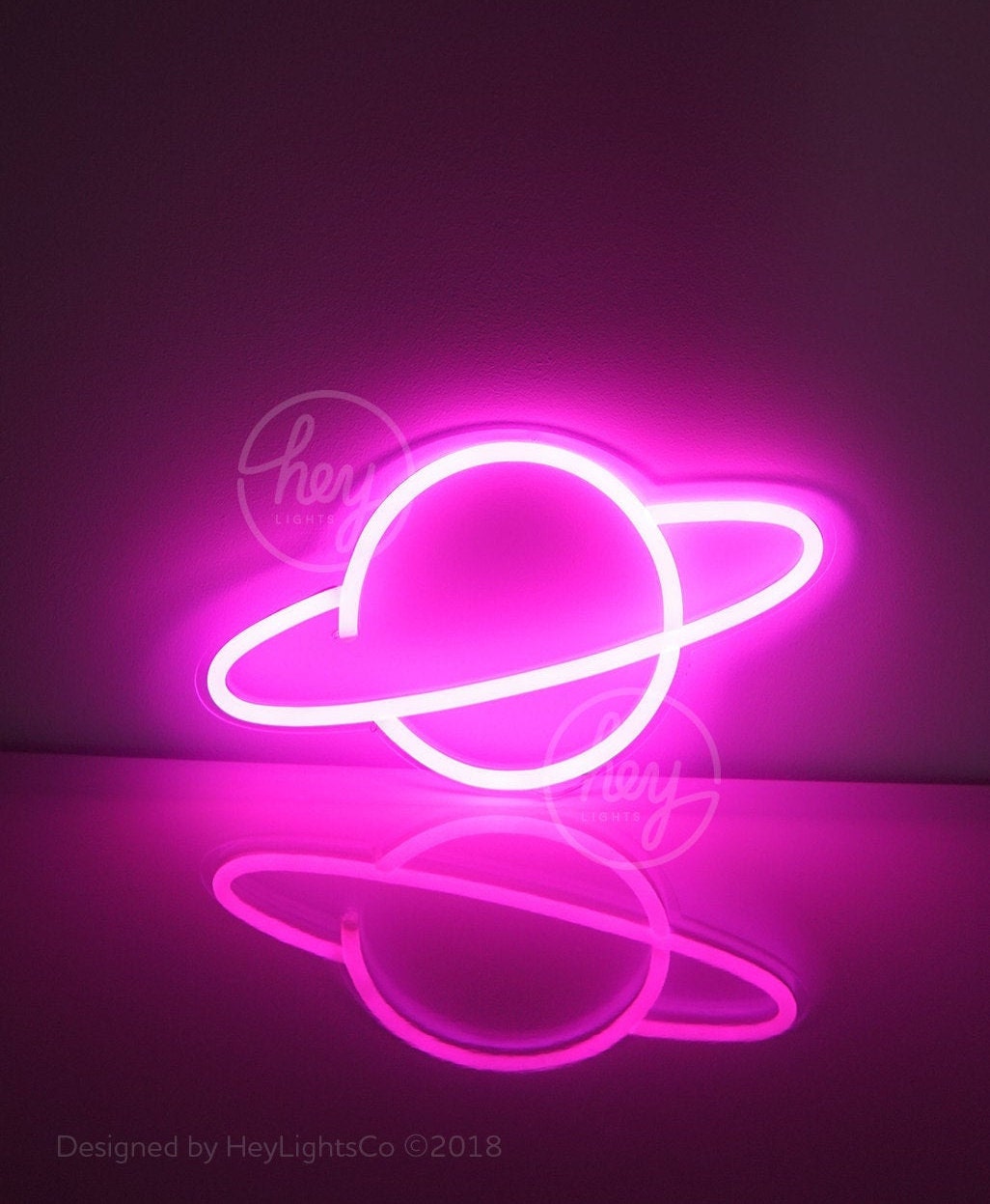 Planet LED Neon Sign | Etsy