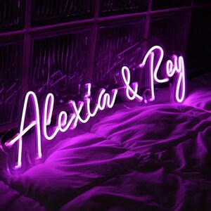 Wedding Custom LED Neon Sign. Unique Hand Crafted Neon Signs - Etsy