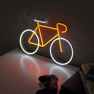 Bicycle LED Neon Sign Choose Your Color Custom Bike Sign - Etsy