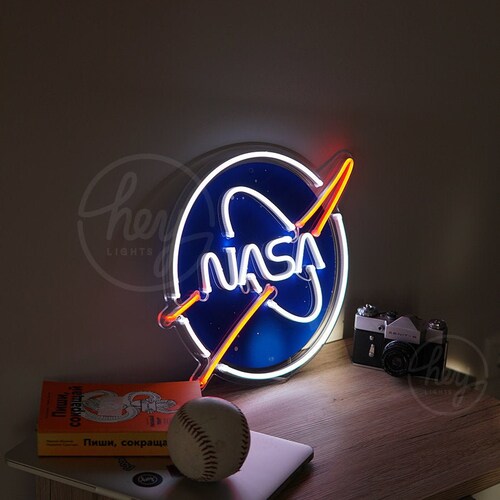 NASA LED Neon Sign - Etsy