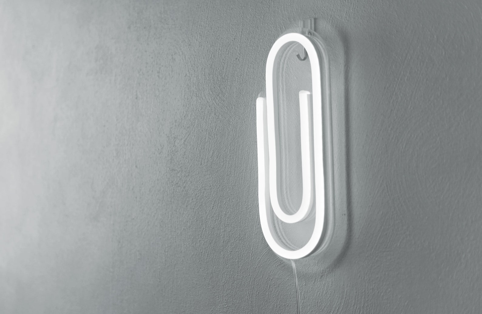 Paper Clip LED Neon Sign / Back to School / Office Decor - Etsy