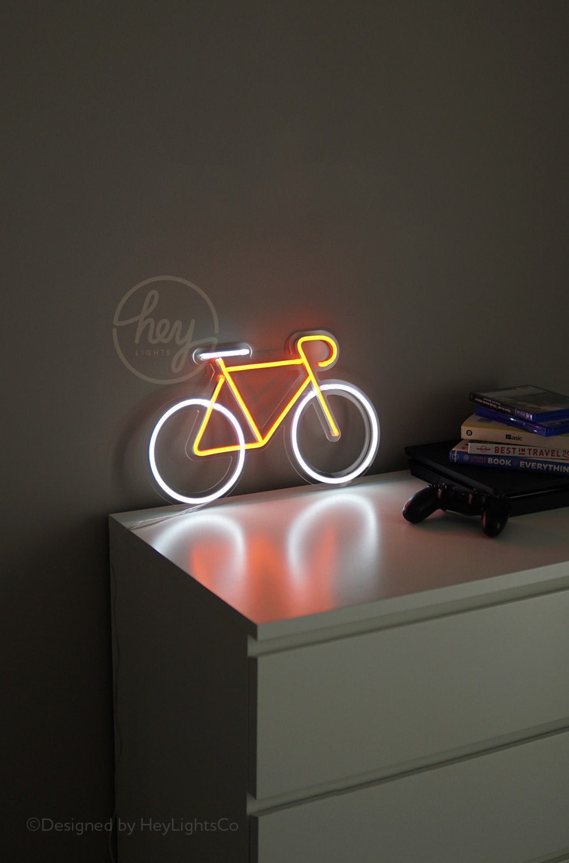 Bicycle LED Neon Sign Choose Your Color Custom Bike Sign - Etsy