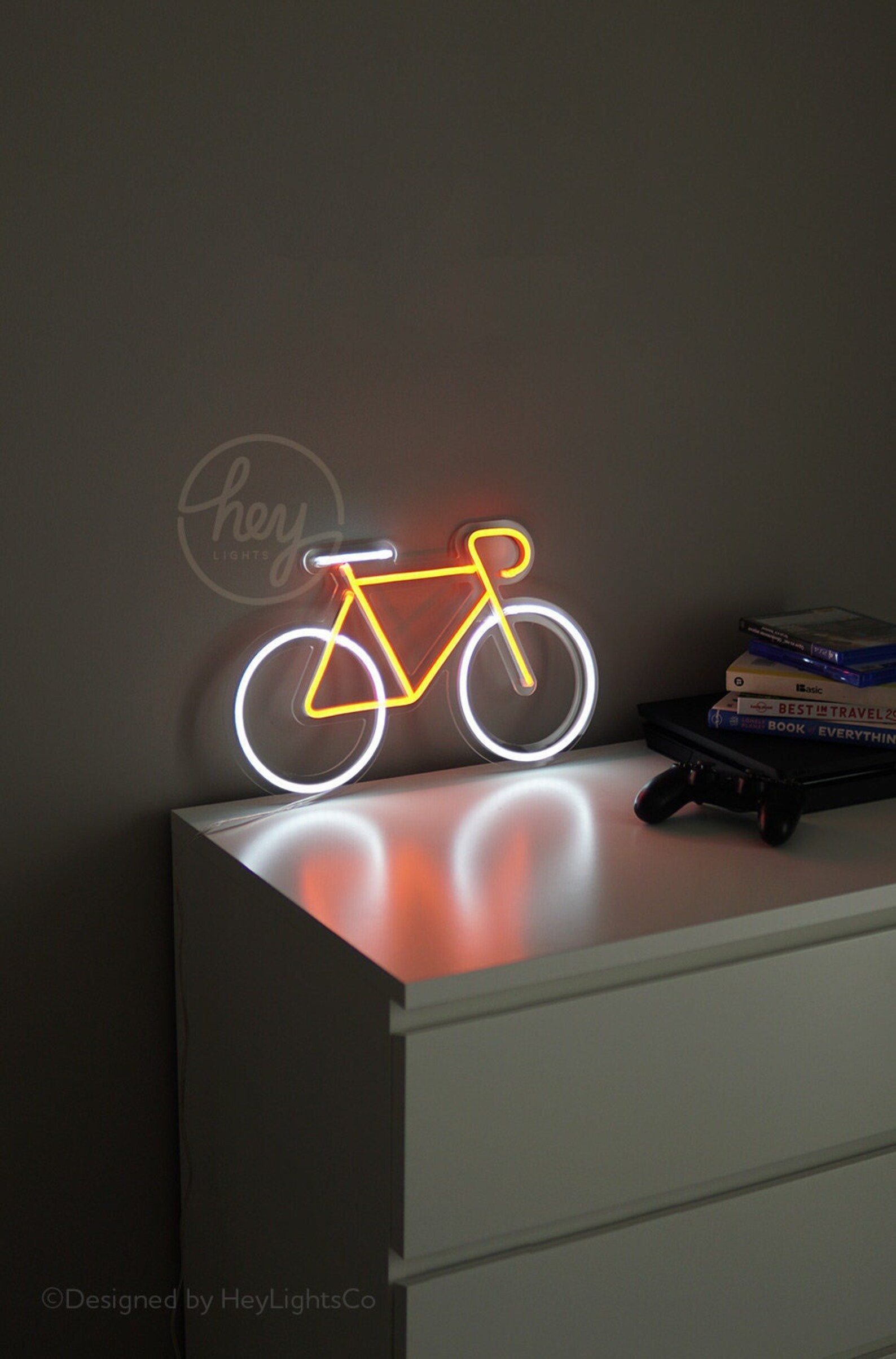 Bicycle LED Neon Sign Choose Your Color Custom Bike Sign - Etsy