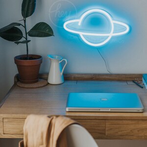Planet LED Neon Sign - Etsy