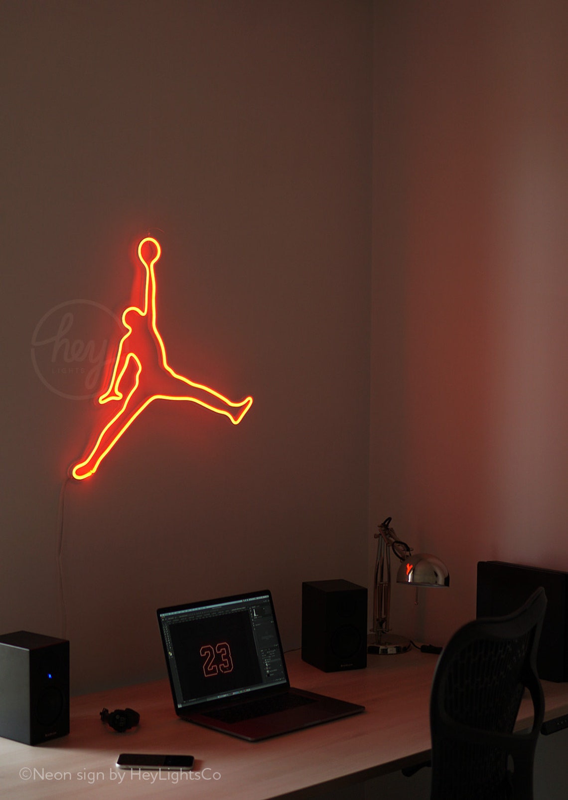 Basketball Player LED Neon Sign | Etsy
