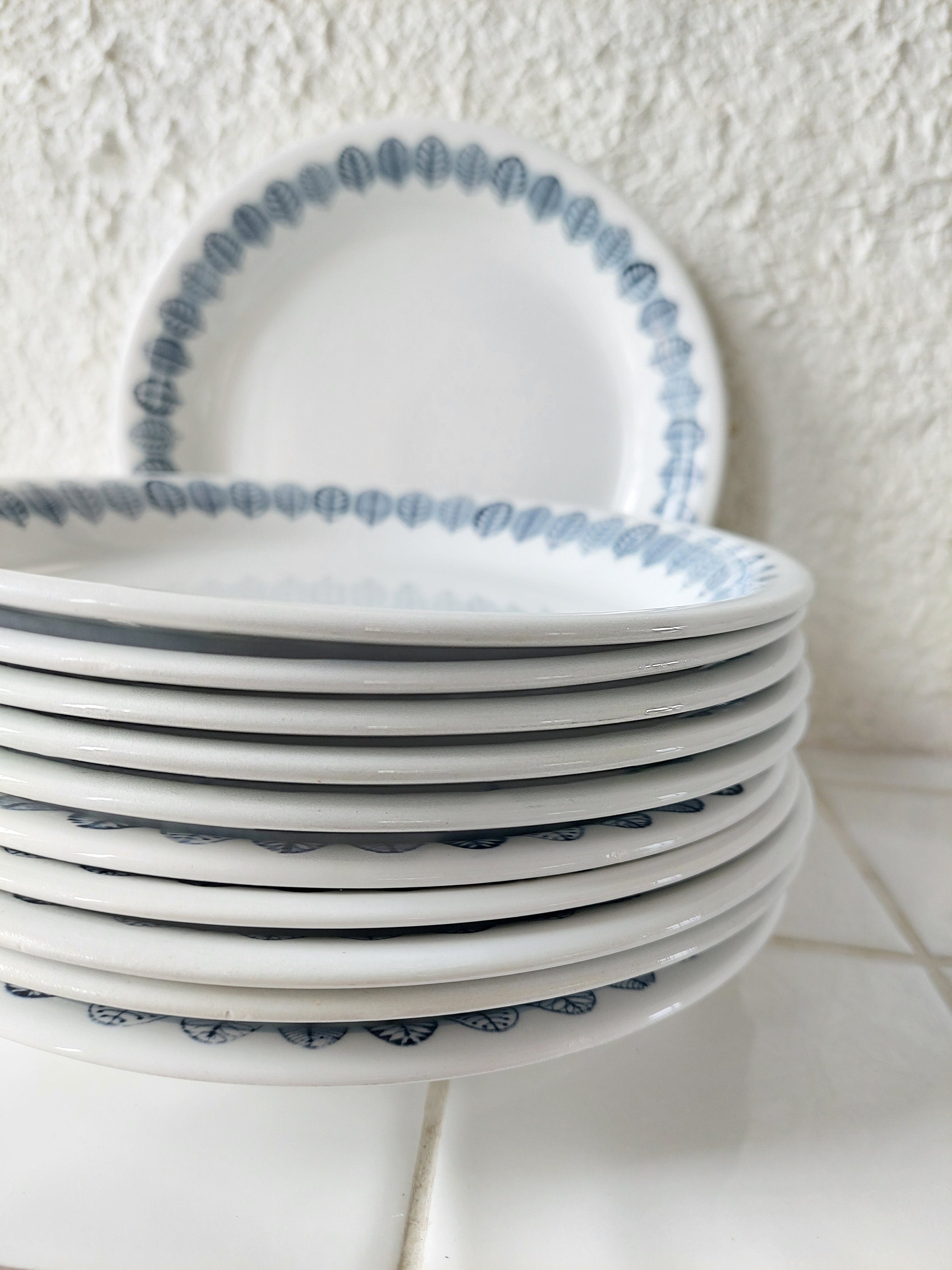 11 ARABIA LINNEA Rare Plates Pattern Designed by Raija Uosikkinen and ...