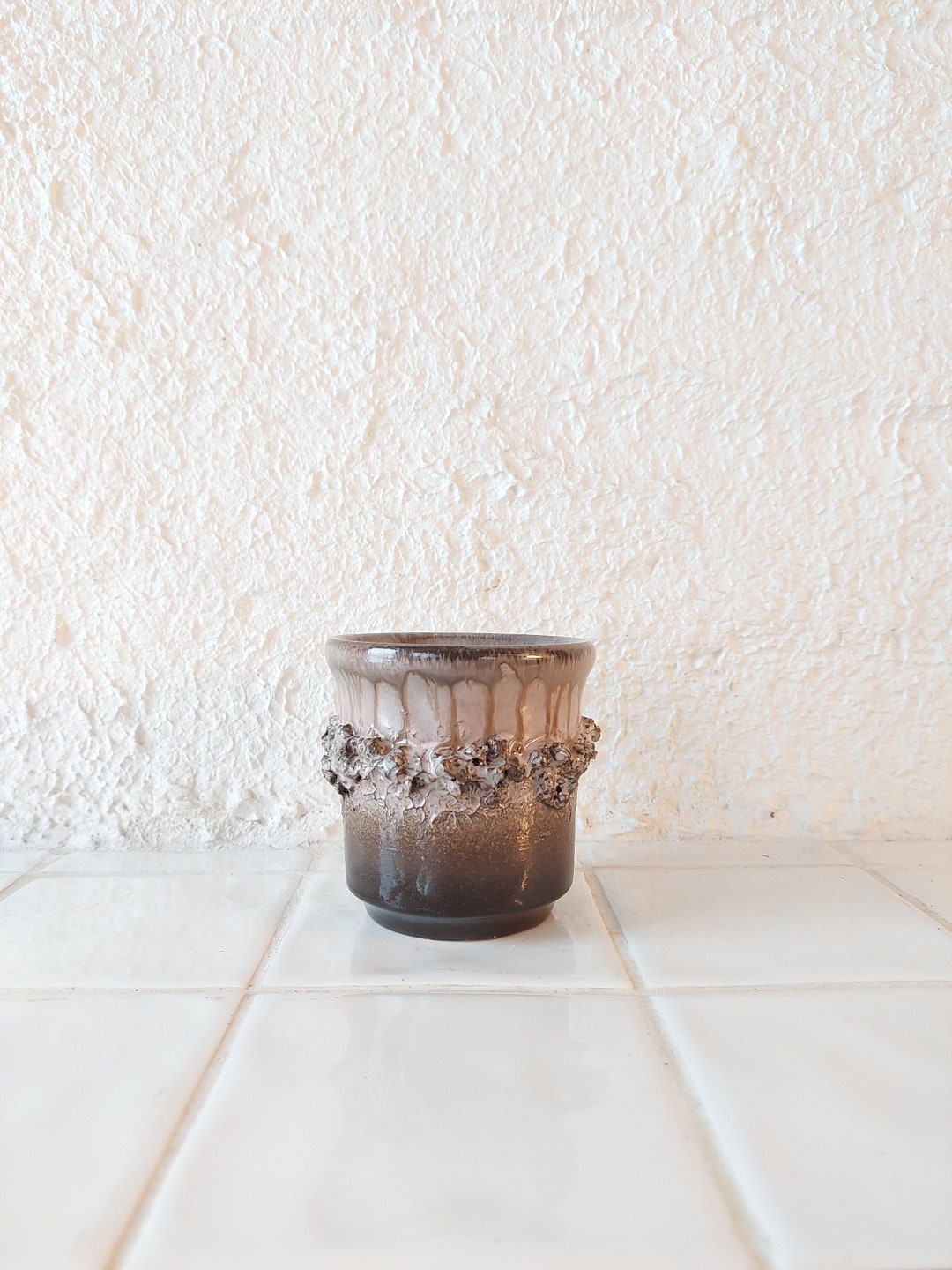 GLIT HF LAVA Handmade Brutalist Vintage Ceramic Vase, Iceland. Number ...