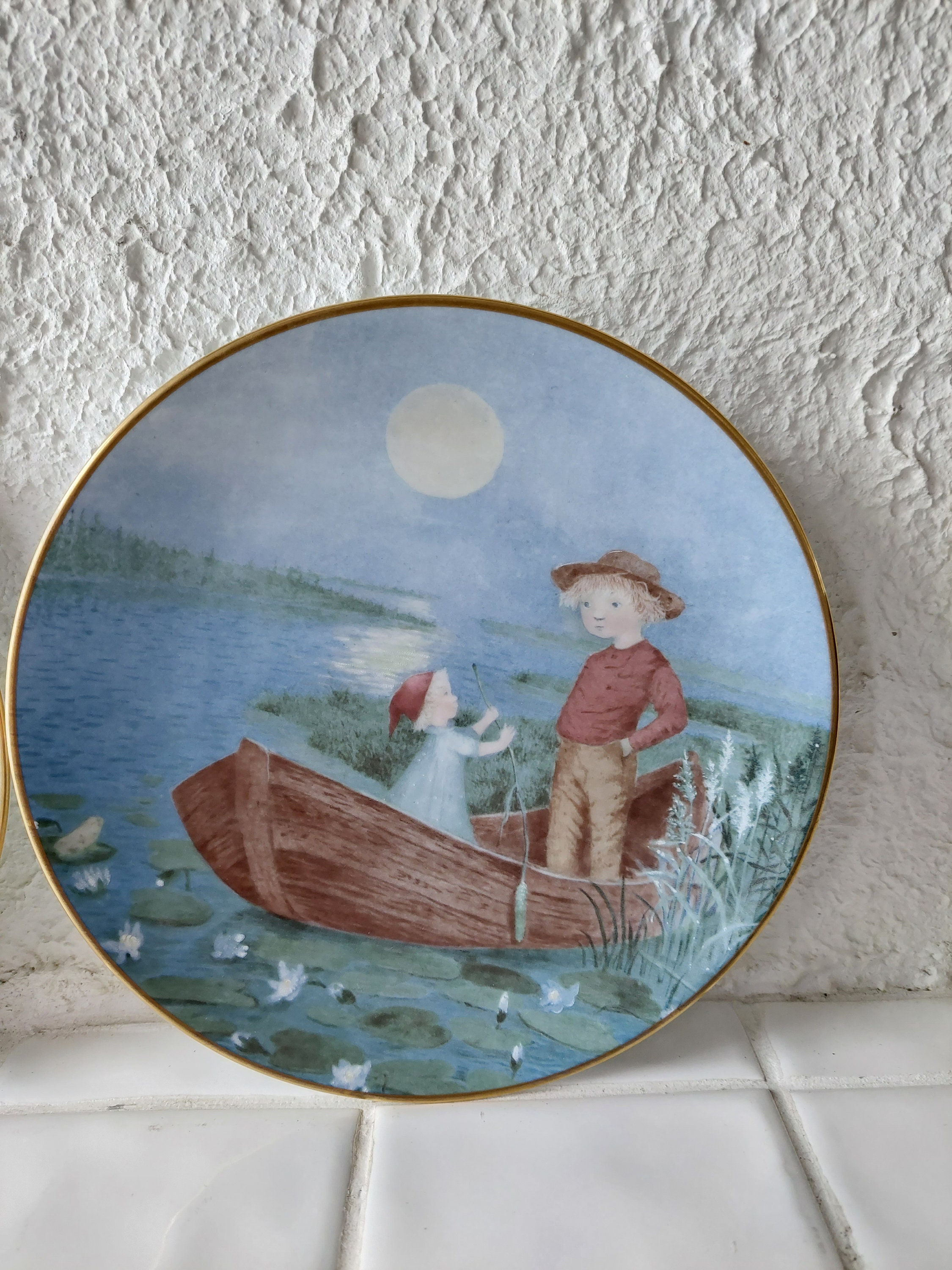 Zacharias Topelius Collectible Wall Plate Series Designer Kaarina Kaila ...