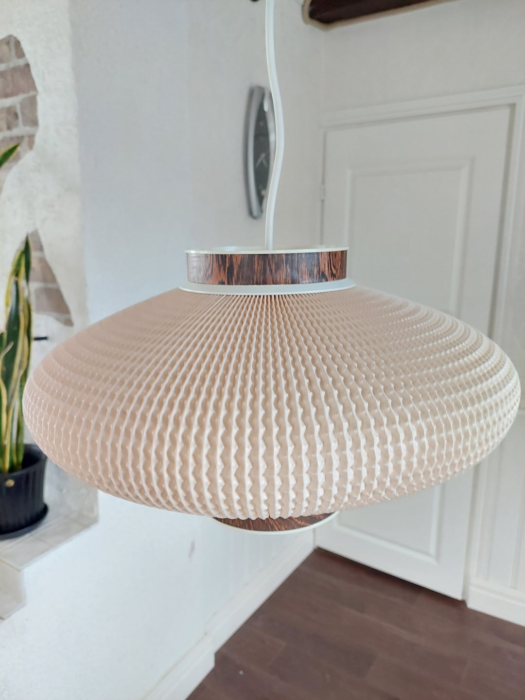 Vintage Danish Cocoon Lamp Shade: Svend Aage Holm Sørensen Mid-century ...