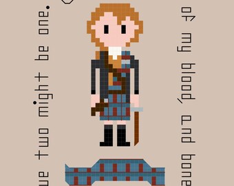 Outlander Cross Stitch - Etsy UK