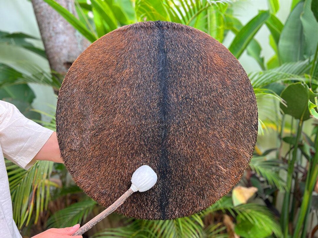Handcrafted Goat Skin Shamanic Drum, Tunable Sound Healing Drum - Etsy