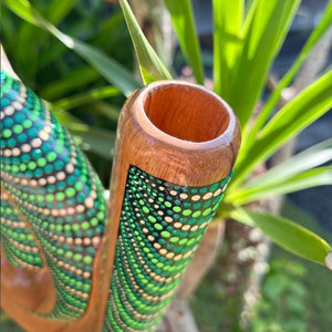 Spiral Didgeridoo Instrument , Travel Didgeridoo Small Digeridu ...
