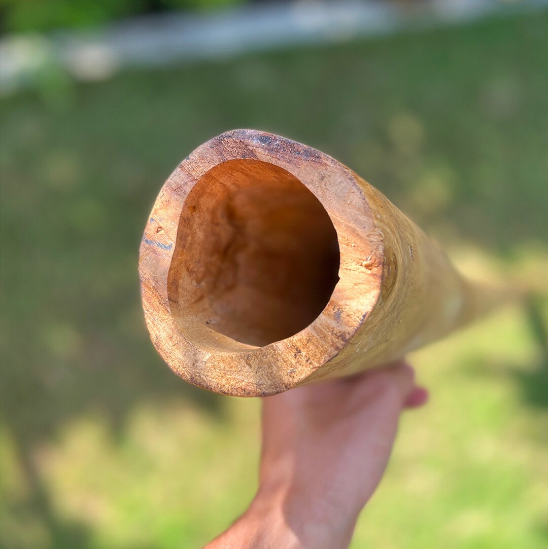 Didgeridoo Instrument Teak Wood Digeridoo , Handcrafted Bali Australian ...