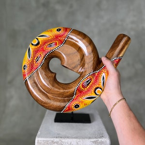 Spiral Didgeridoo Instrument , Travel Didgeridoo Small Digeridoo Didge ...