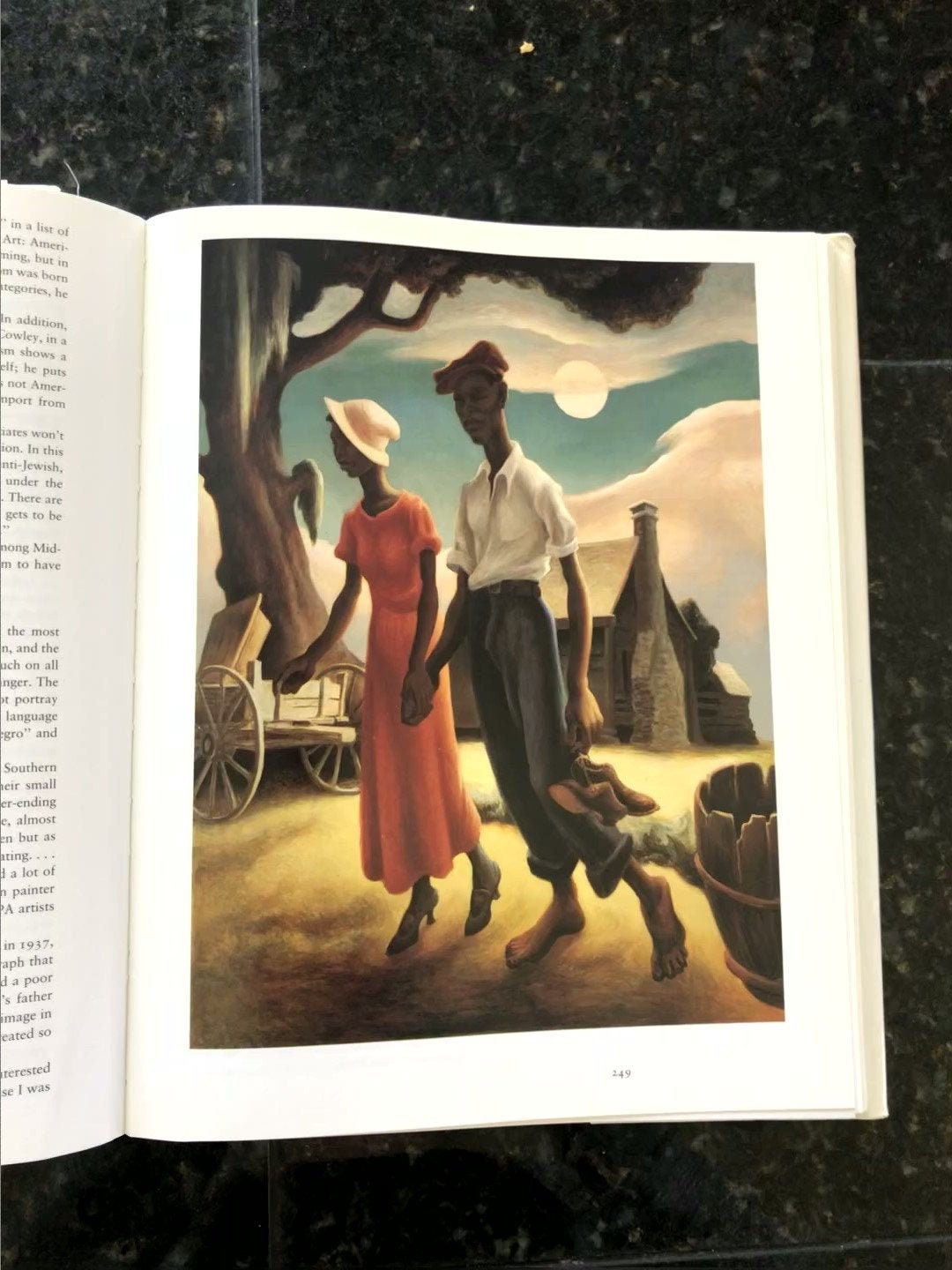 Thomas Hart Benton Print "romance" Fine Art, Book Plate Page, Vintage ...
