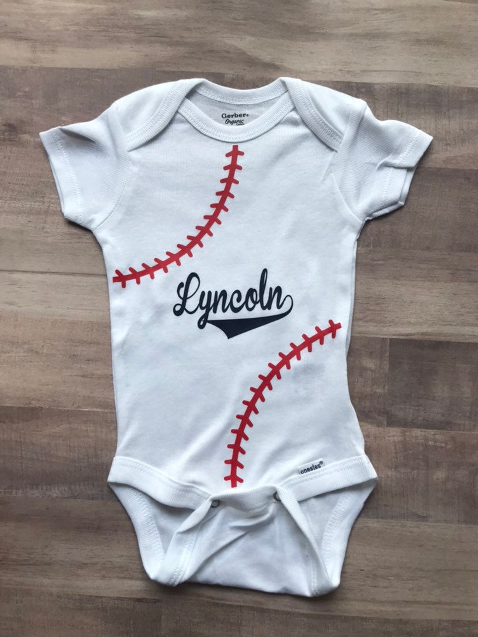 Baseball Onesie | Etsy