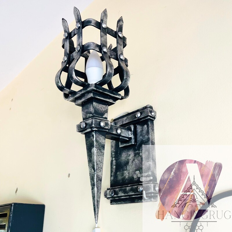 Medieval Wall Sconce - Etsy
