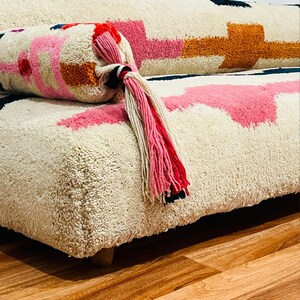 Elegant Moroccan Handmade Couch - High-quality Wool Sofa With New ...