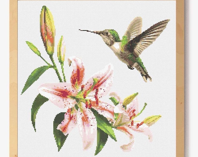 Knitting Chart for Hummingbird Sweater - Etsy Canada