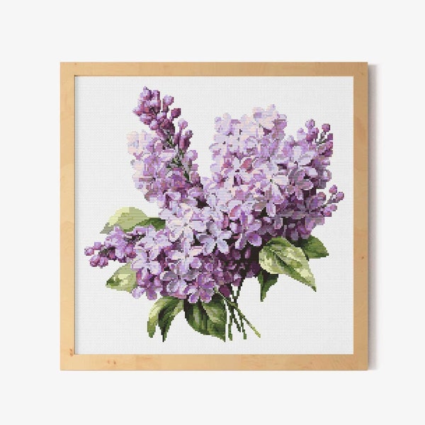 Lilacs Cross Stitch Patterns - Etsy