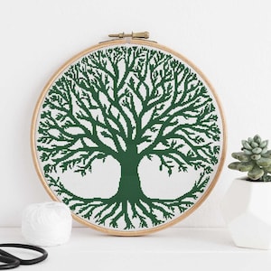 Tree of Life Cross Stitch Pattern PDF, Easy Cross Stitch Pattern ...