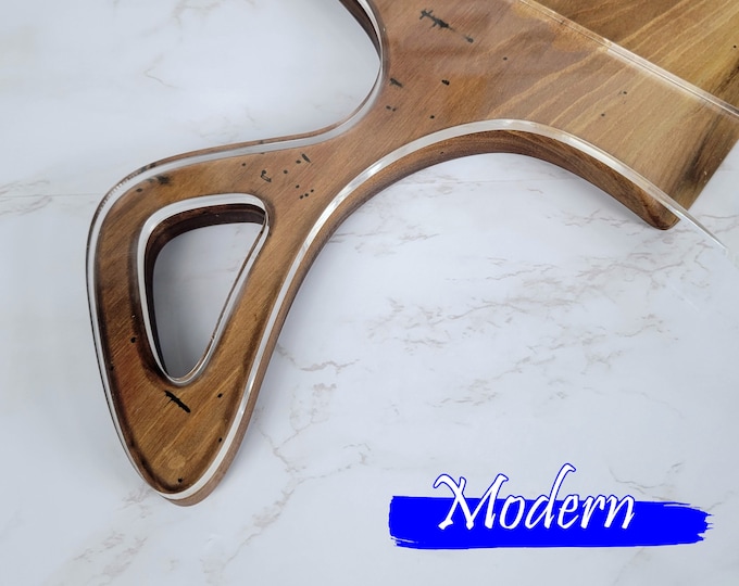 14.75x11.75 Bunny Rabbit Shaped Serving Board Acrylic Router Template ...