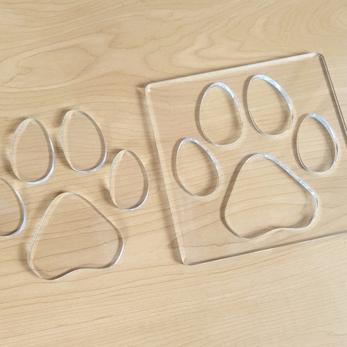Single Dog Bone Epoxy/resin Inlay Template Laser Cut Acrylic - Etsy