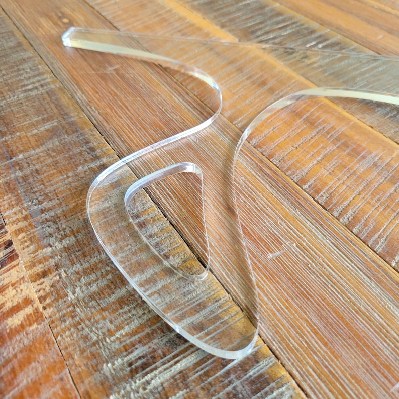 Modern Charcuterie Board Handle Template Laser Cut Acrylic - Etsy