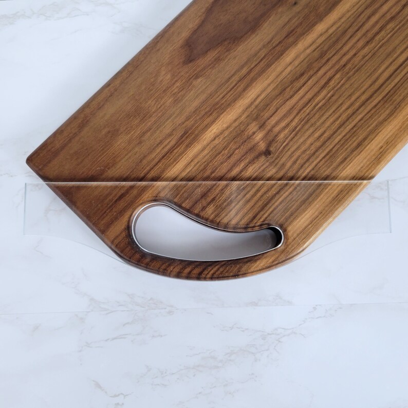 Curves Charcuterie Board Handle Template | Laser Cut Acrylic ...