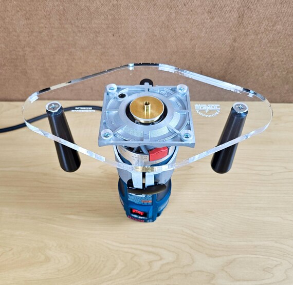 Bosch Pr20evs Accessories 3/8 Inch Thick Router Baseplate - 6 Inch ...