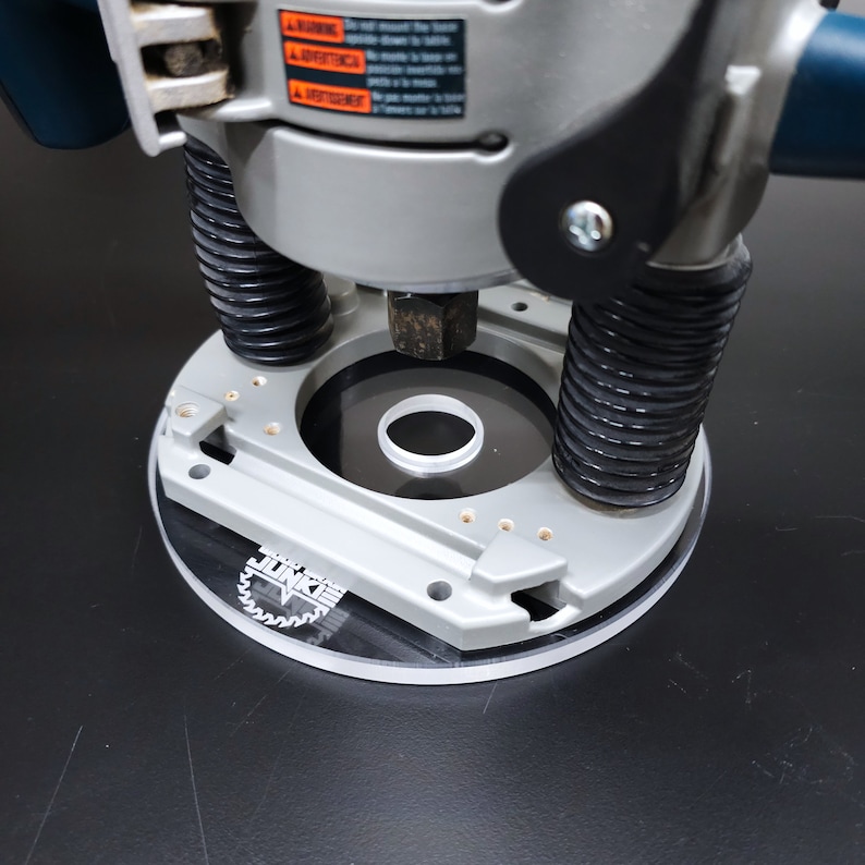 Fullfit Pro™ Bosch 1617EVS Router Plunge Base (RA1166) - 7 Inch Round ...