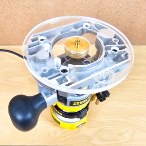 Trimfit Pro™ Dewalt DNP612 | 6in. Round Trim Router Base Plate | Guide ...