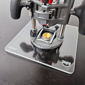 Milwaukee M18 FUEL Trim Router Plunge Base Plate: 10-inch Sub-base (48 ...